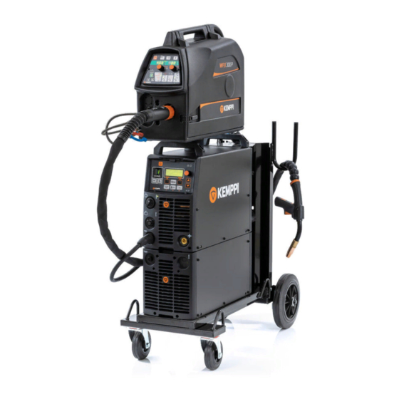 KEMPPI FASTMIG X 350 QUICK MANUAL Pdf Download | ManualsLib