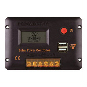 Eco-Worthy 20A/30A PWM LCD Display Solar Charge Controller Manual ...