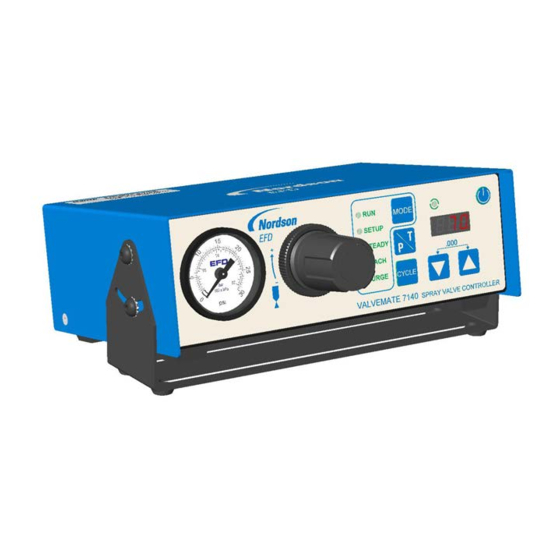 NORDSON EFD VALVEMATE 7140 QUICK START MANUAL Pdf Download | ManualsLib