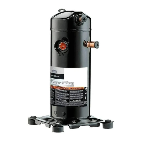 COPELAND SCROLL ZR KC SERIES MANUAL Pdf Download | ManualsLib