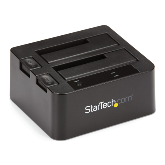 STARTECH.COM SDOCK2U313 QUICK START MANUAL Pdf Download | ManualsLib