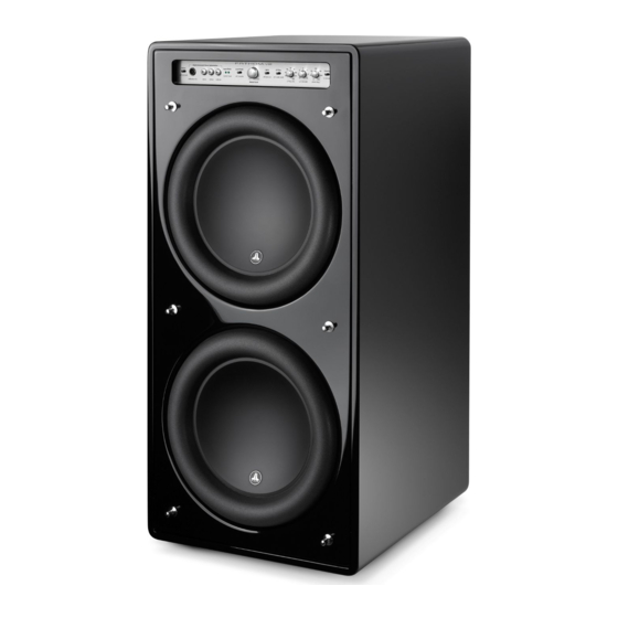 JL AUDIO FATHOM F212 OWNER'S MANUAL Pdf Download | ManualsLib
