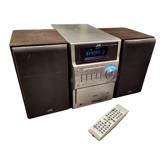 JVC UX-G45 INSTRUCTIONS MANUAL Pdf Download | ManualsLib