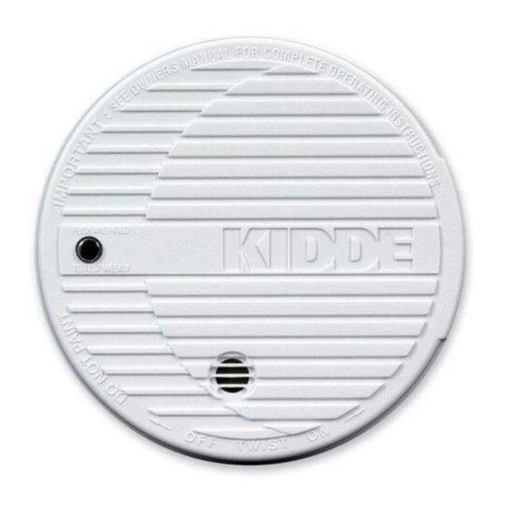KIDDE 915 USER MANUAL Pdf Download | ManualsLib