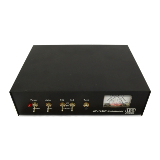 LDG AT-11MP MANUAL Pdf Download | ManualsLib