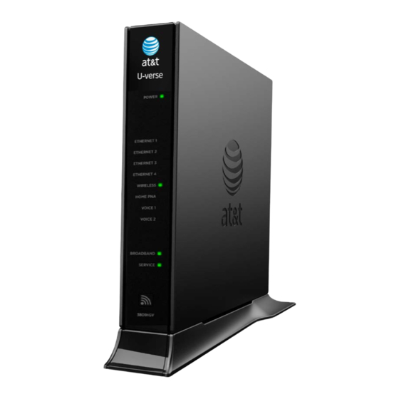 AT&T U-VERSE WI-FI GATEWAY SELF-INSTALLATION MANUAL Pdf Download ...