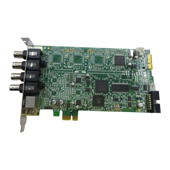 WINNOV VIDEUM 1000 PLUS HARDWARE AND SOFTWARE INSTALLATION MANUAL Pdf ...