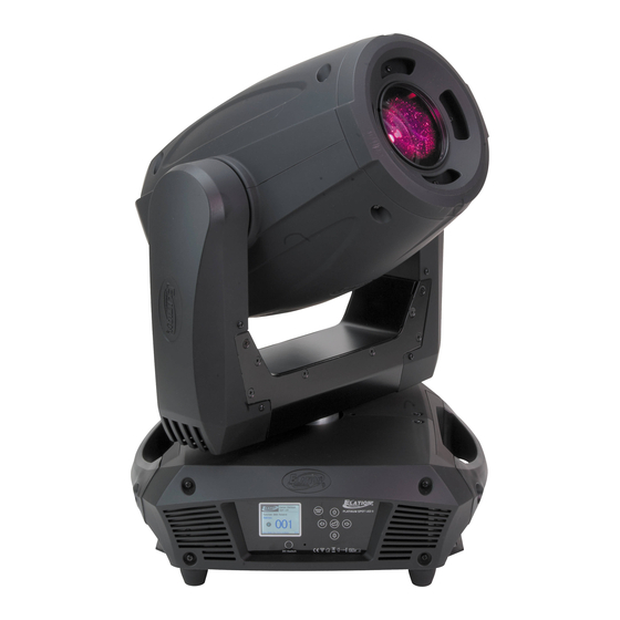ELATION PLATINUM SPOT LED PRO II USER MANUAL Pdf Download | ManualsLib