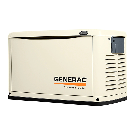 GENERAC POWER SYSTEMS 8 KW OWNER'S MANUAL Pdf Download | ManualsLib