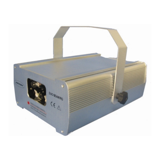MICROH DUO BEAM/RG USER MANUAL Pdf Download | ManualsLib