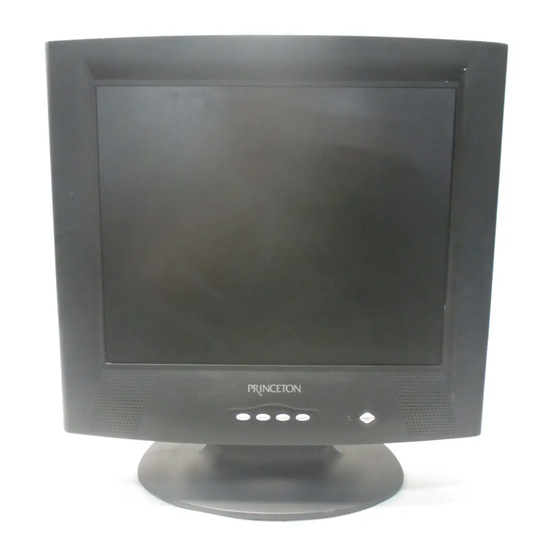 PRINCETON LCD17M USER MANUAL Pdf Download | ManualsLib