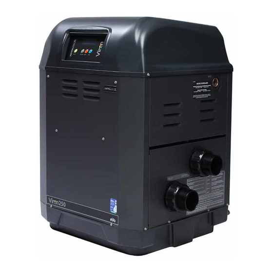 ASTRALPOOL VIRON SERIES INSTALLATION AND OPERATING INSTRUCTIONS MANUAL ...