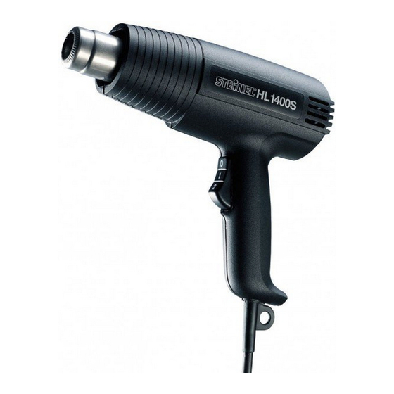 STEINEL HL 525 S OPERATING INSTRUCTIONS MANUAL Pdf Download | ManualsLib