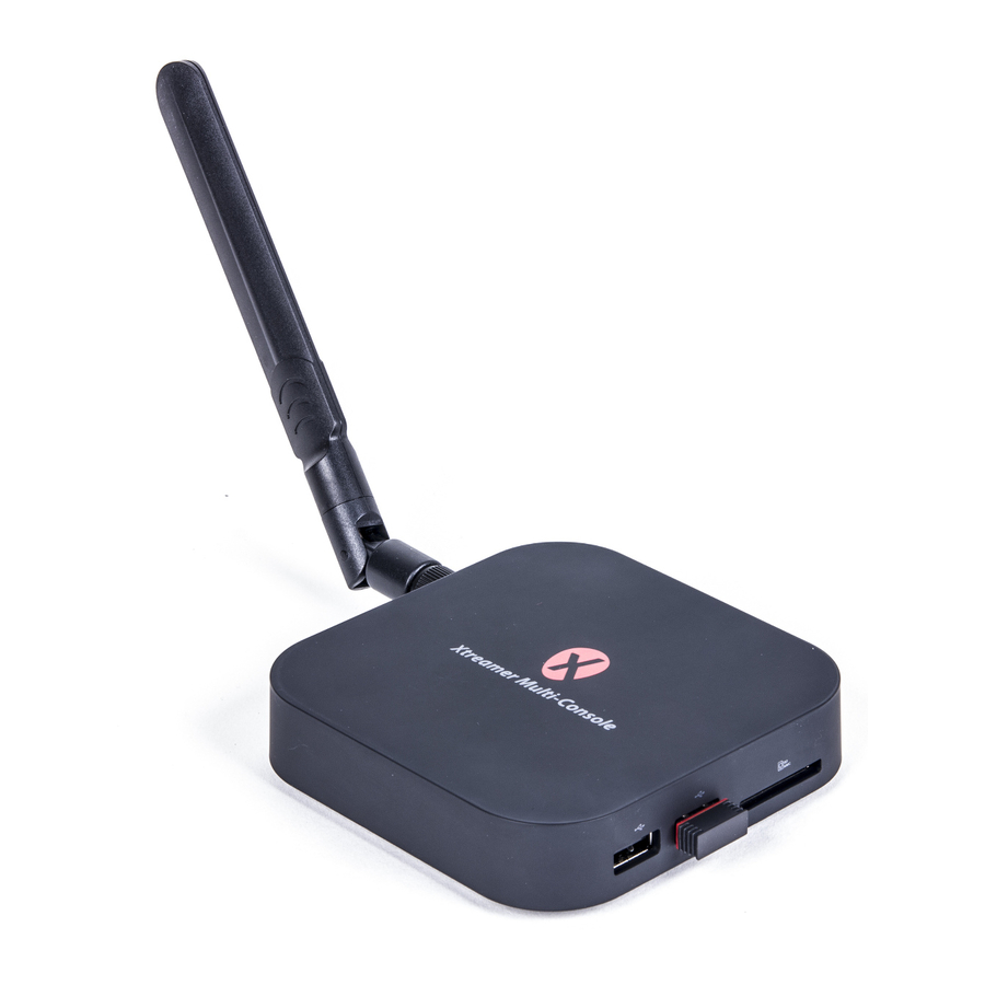 XTREAMER MULTI-CONSOLE QUICK START MANUAL Pdf Download | ManualsLib