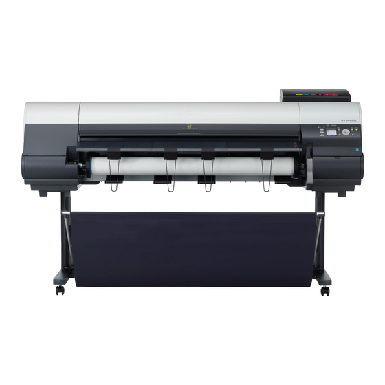 CANON IPF8400SE IMAGEPROGRAF USER MANUAL Pdf Download | ManualsLib