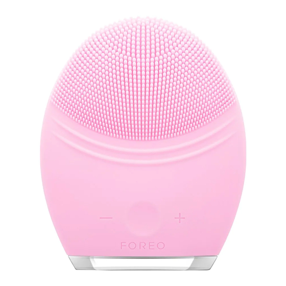 FOREO LUNA PRO FULL USER MANUAL Pdf Download | ManualsLib