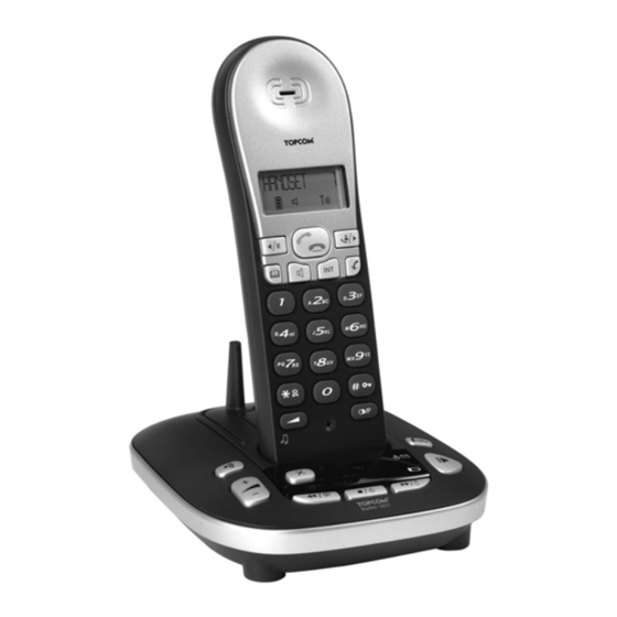 TOPCOM BUTLER 1651 USER MANUAL Pdf Download | ManualsLib