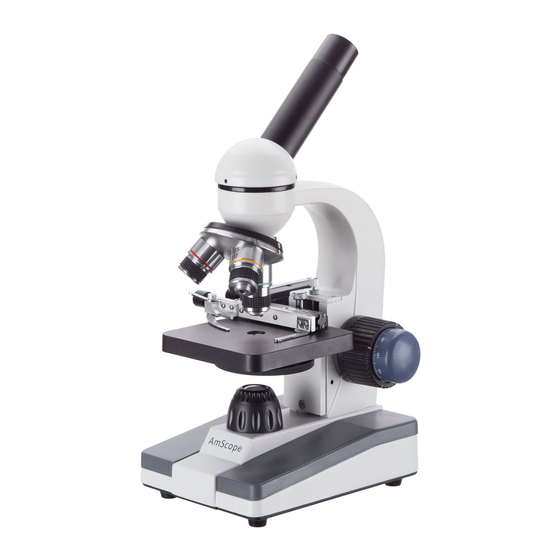 AMSCOPE 150 SERIES USER MANUAL Pdf Download | ManualsLib