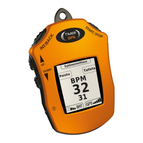 TIMERGPS + USER MANUAL Pdf Download | ManualsLib