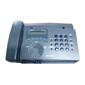 SHARP UX-44 SERVICE MANUAL Pdf Download | ManualsLib