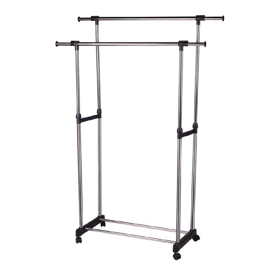 LIVING & CO GARMENT RACK SINGLE INSTRUCTION MANUAL Pdf Download ...