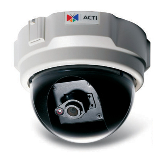 ACTI ACM-3001 HARDWARE USER MANUAL Pdf Download | ManualsLib