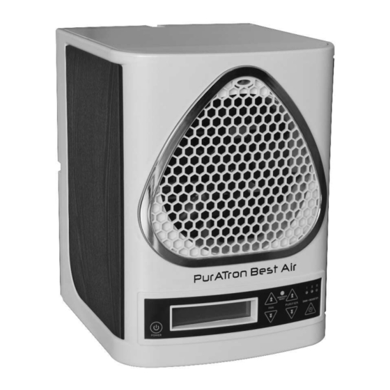 PURATRON BEST AIR OWNER'S MANUAL Pdf Download | ManualsLib