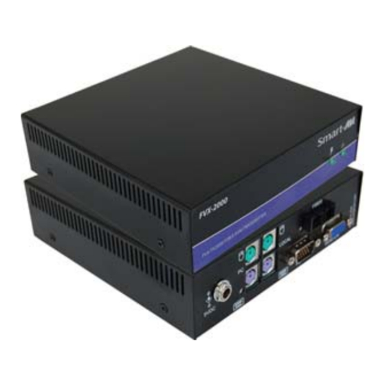 SMART-AVI FVX-2000 USER MANUAL Pdf Download | ManualsLib