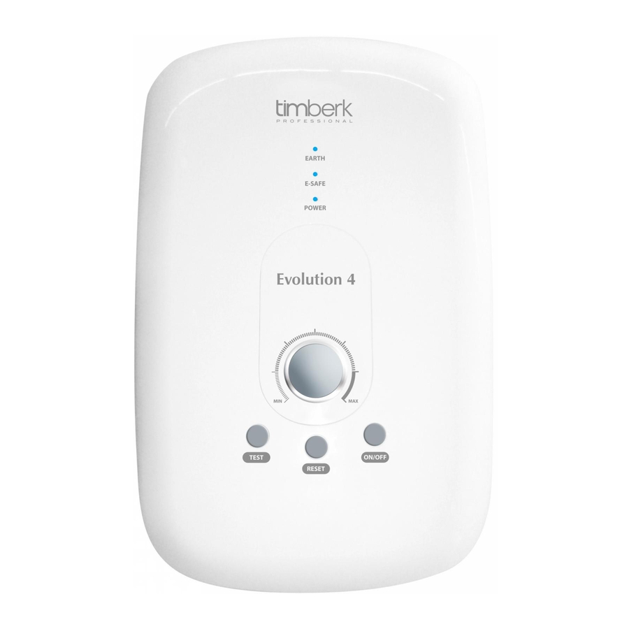 TIMBERK WHN - 4 OS INSTRUCTION MANUAL Pdf Download | ManualsLib