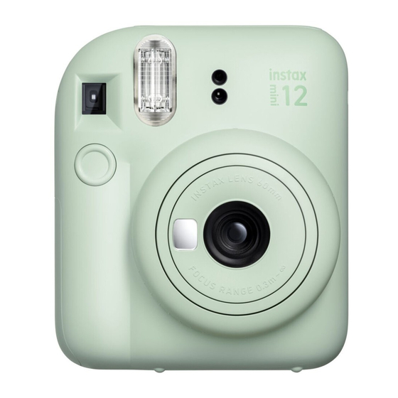 FUJIFILM INSTAX MINI INSTRUCTIONS Pdf Download | ManualsLib