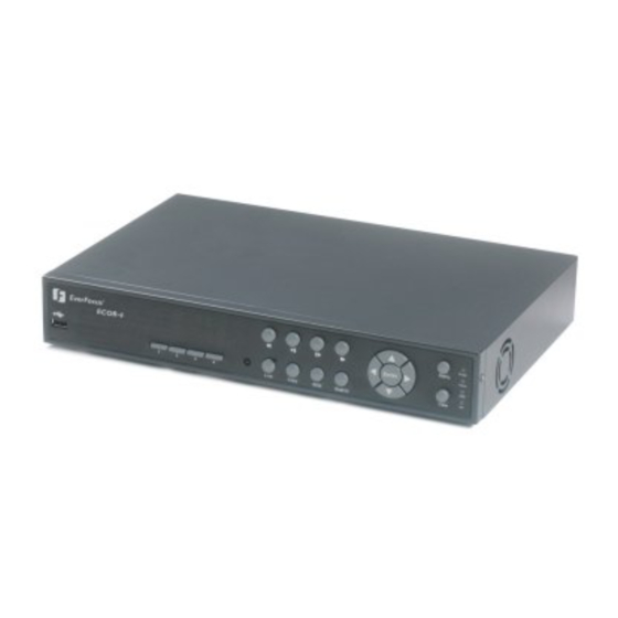 EVERFOCUS ECOR SERIES INSTRUCTION MANUAL Pdf Download | ManualsLib