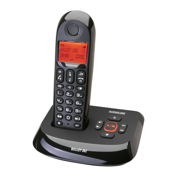 AUDIOLINE BULLET 280 OPERATING INSTRUCTIONS MANUAL Pdf Download ...