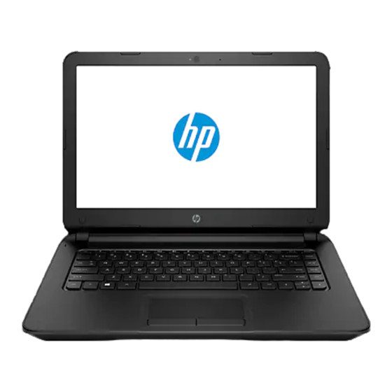 HP PAVILION 14 MAINTENANCE AND SERVICE MANUAL Pdf Download | ManualsLib