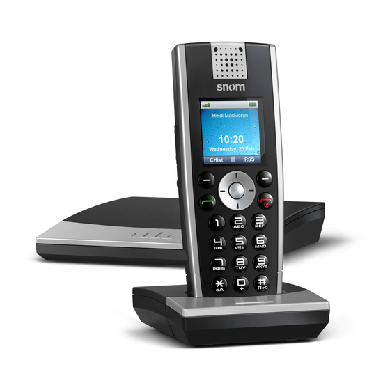 SNOM M9 QUICK START MANUAL Pdf Download | ManualsLib