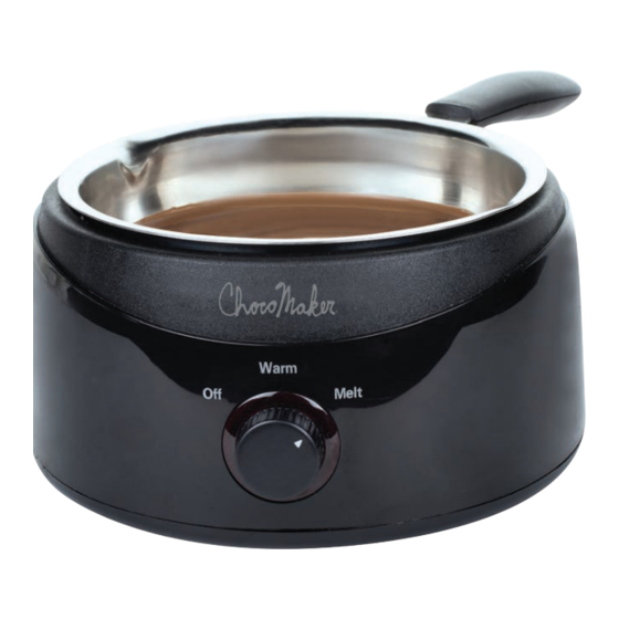 CHOCOMAKER CANDY MELTER MANUAL Pdf Download | ManualsLib