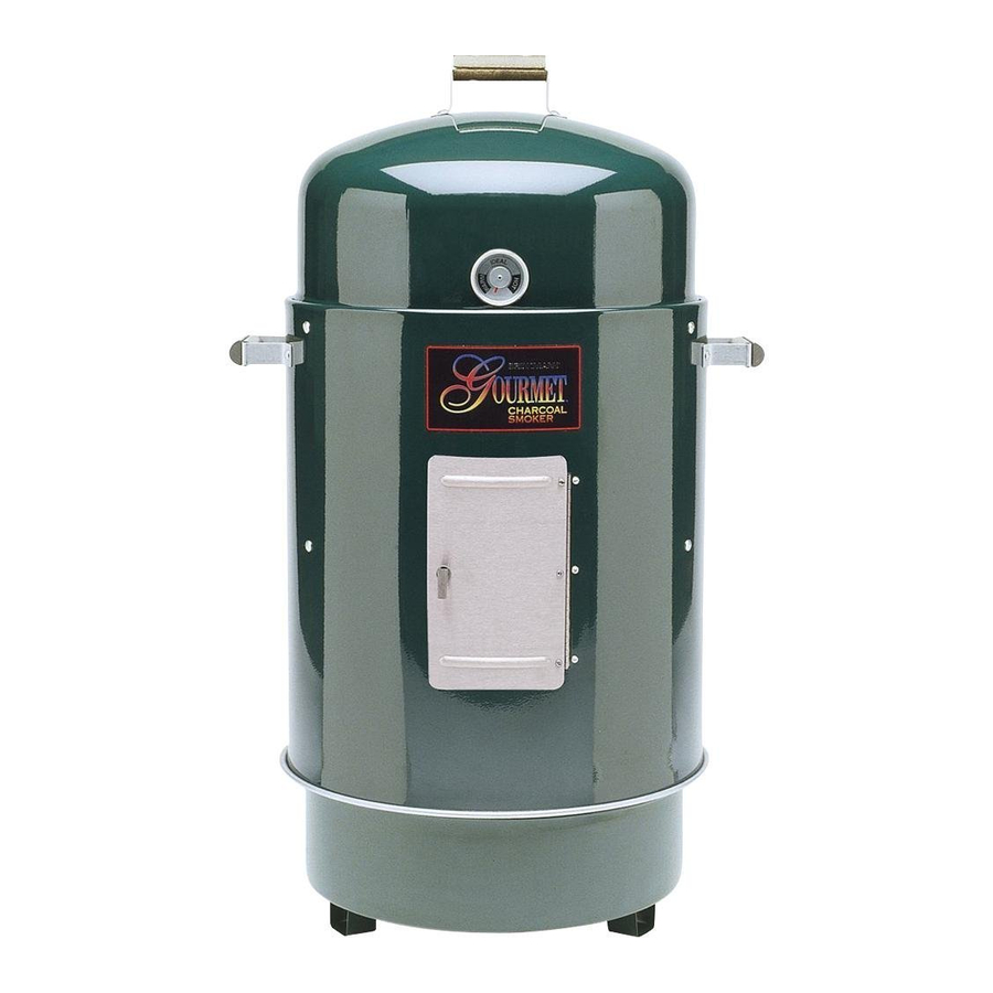 BRINKMANN GOURMET CHARCOAL OWNER S MANUAL Pdf Download ManualsLib