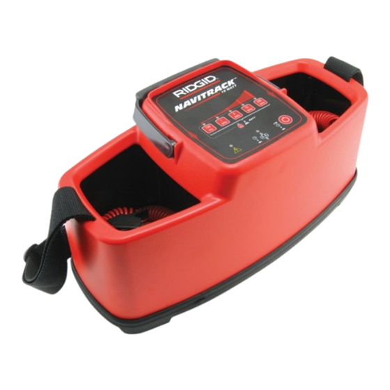 RIDGID NAVITRACK OPERATOR'S MANUAL Pdf Download | ManualsLib