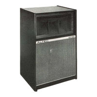 ALTEC 1205B SPEAKER SYSTEM MANUAL Pdf Download | ManualsLib