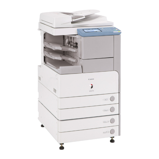 CANON IR3570 SERVICE MANUAL Pdf Download | ManualsLib
