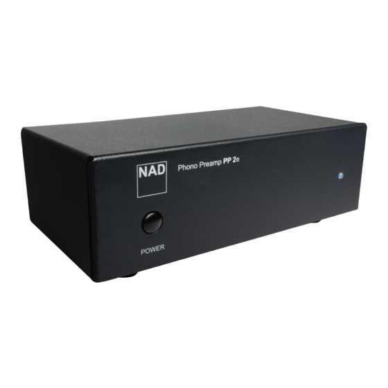 NAD PP 2E USER MANUAL Pdf Download ManualsLib