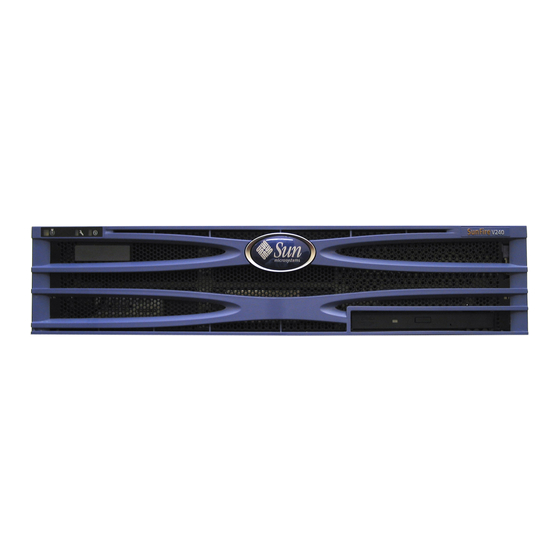 SUN MICROSYSTEMS FIRE V240 ADMINISTRATION MANUAL Pdf Download | ManualsLib