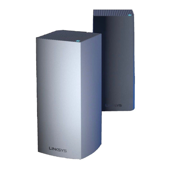 LINKSYS VELOP MX4000 SERIES GETTING START Pdf Download | ManualsLib