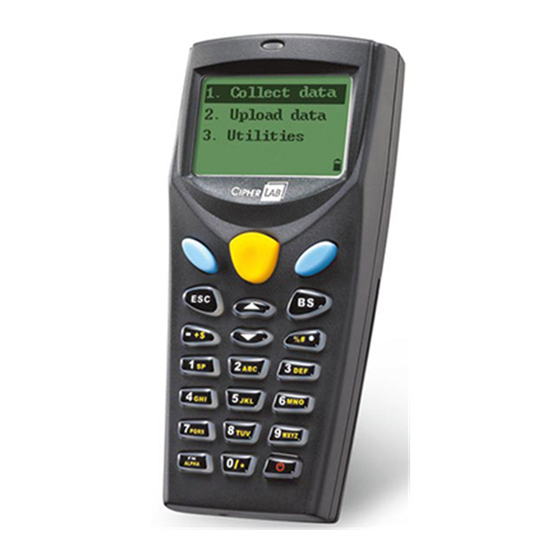CIPHERLAB PDT 8001 USER MANUAL Pdf Download | ManualsLib