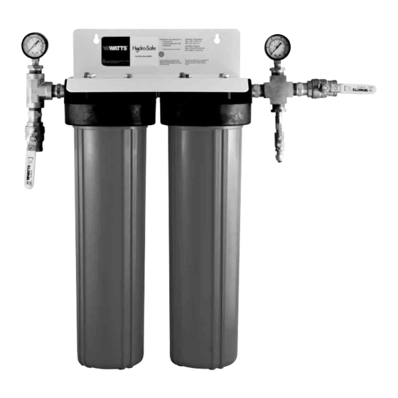 WATTS HYDRO-SAFE COLD BEV MAX-S2 INSTALLATION, OPERATION AND ...