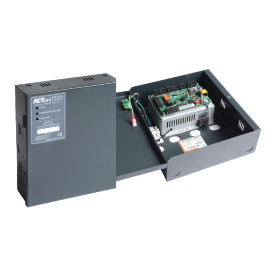 ACT ACTPRO 1520 OPERATING & INSTALLATION INSTRUCTIONS MANUAL Pdf ...