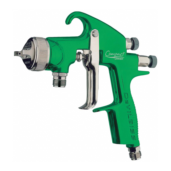 DEVILBISS COMPACT TRANS-TECH OPERATION MANUAL Pdf Download | ManualsLib