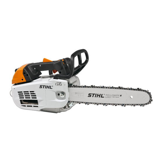STIHL MS 201 T INSTRUCTION MANUAL Pdf Download | ManualsLib