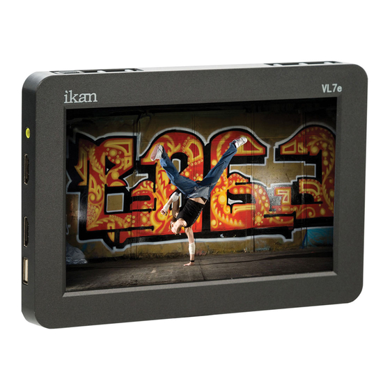 IKAN VL7E QUICK START MANUAL Pdf Download | ManualsLib