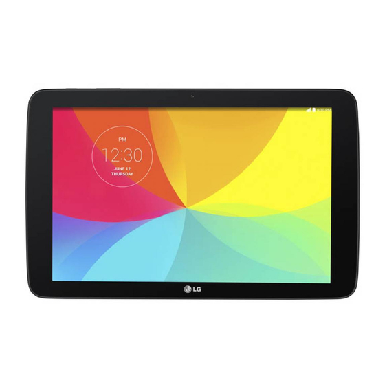 LG G PAD 10.1 V700 USER MANUAL Pdf Download | ManualsLib