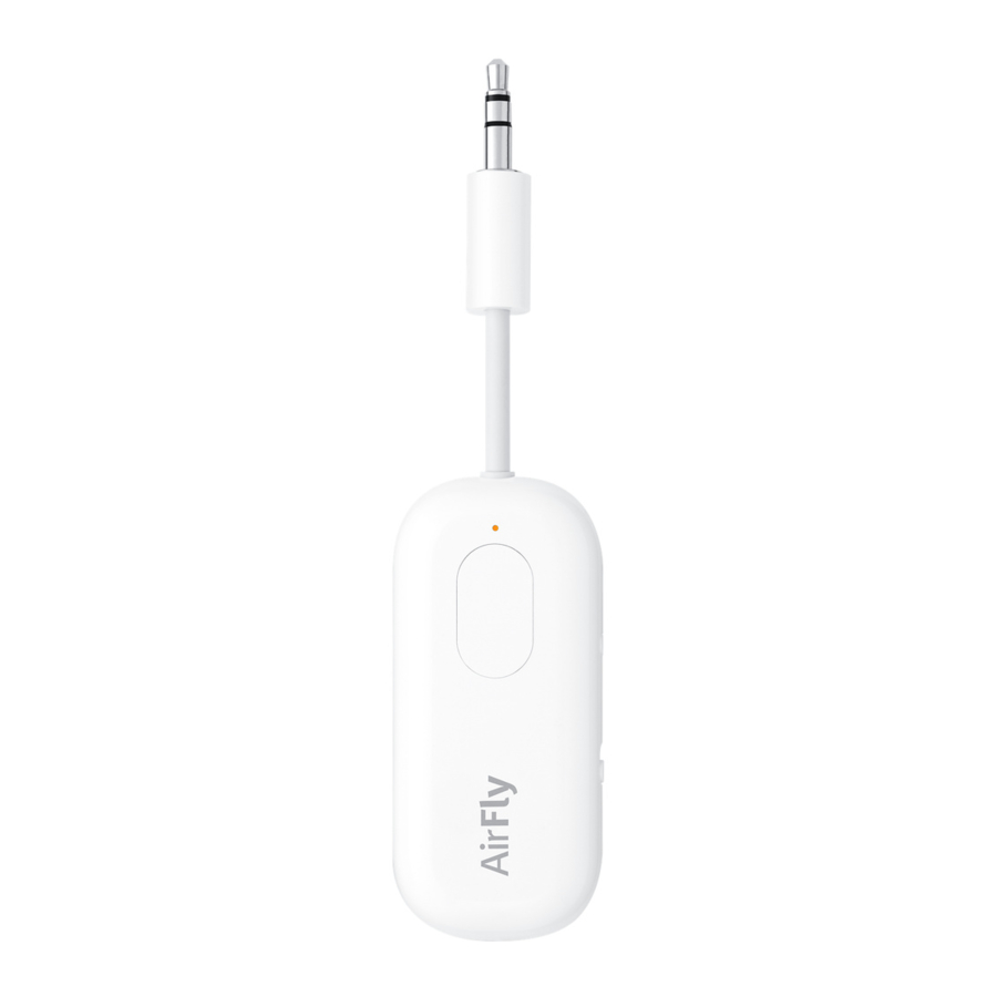 Twelve South AirFly Pro Manual | ManualsLib